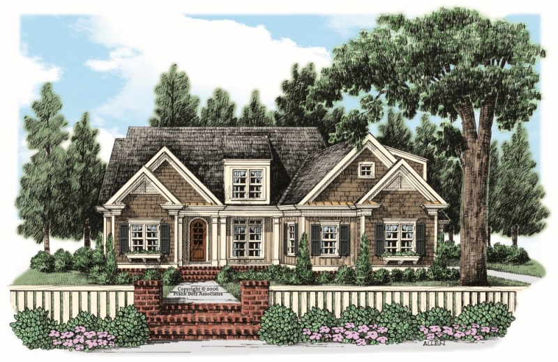Mill Spring Cottage House Plan Mill Spring Cottage Quaint Cottage