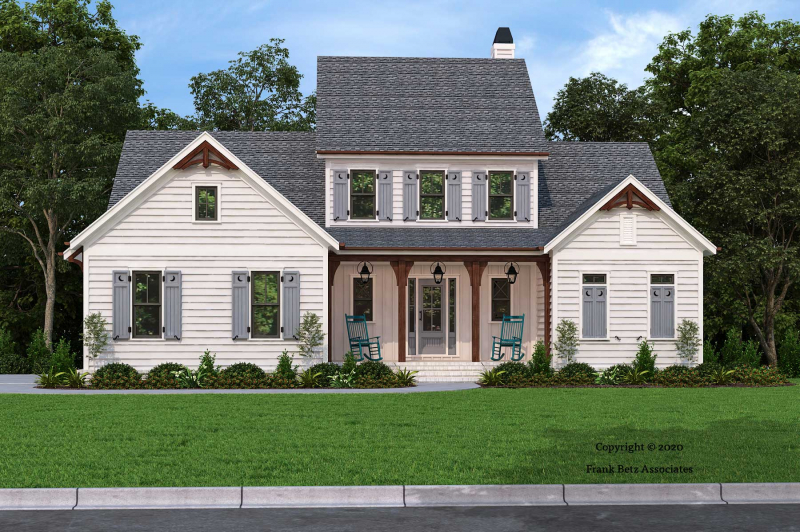 Cottage Home Front Elevations