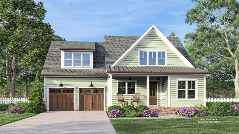 Frank Betz Craftsman Home Plan Barnsworth House Floor Plan | Frank