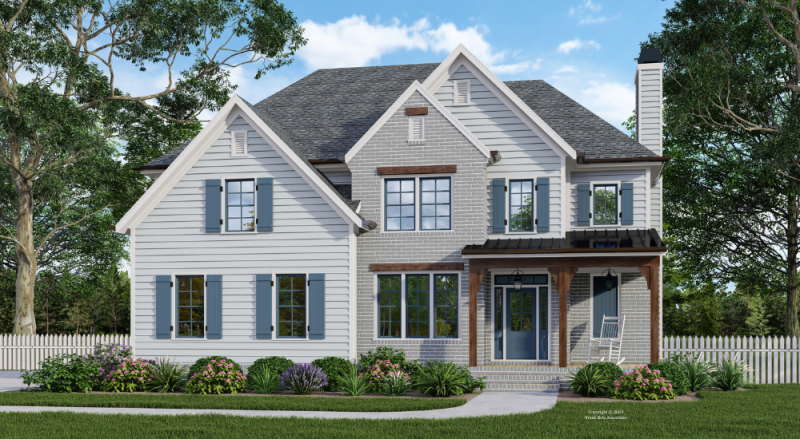 Craftsman Home Elevations